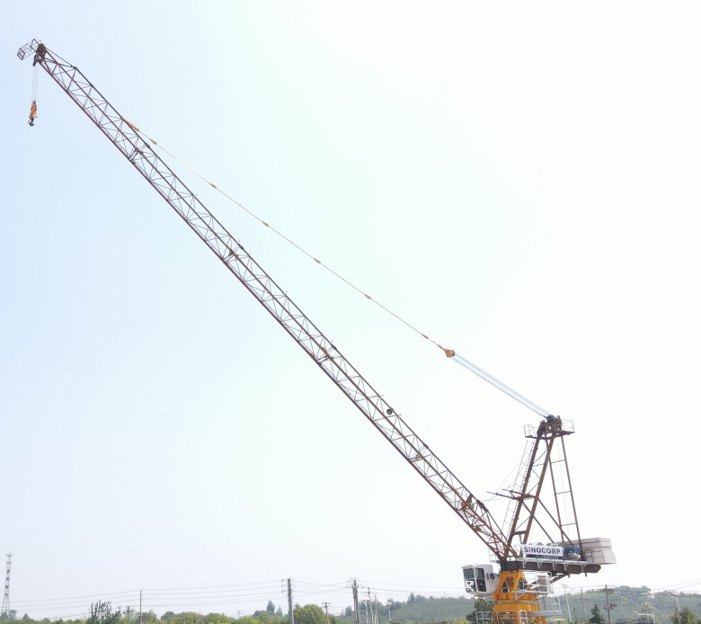 Luffing Boom Tower Crane 6 Ton Internal climbing Type