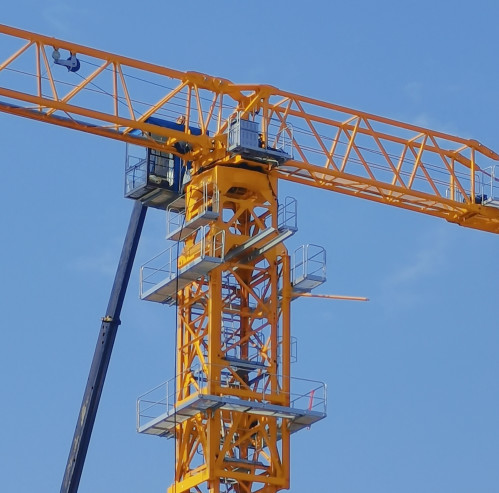 Fixed Type Flat Top Tower Crane 16t for Engineering Construction ...